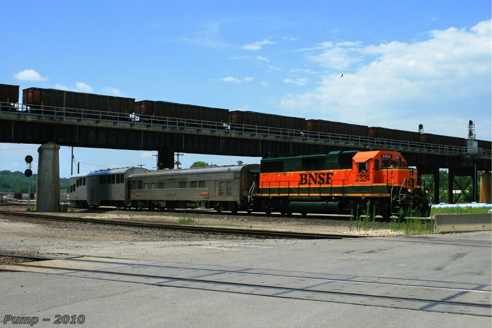 Northbound BNSF Officer Special Train